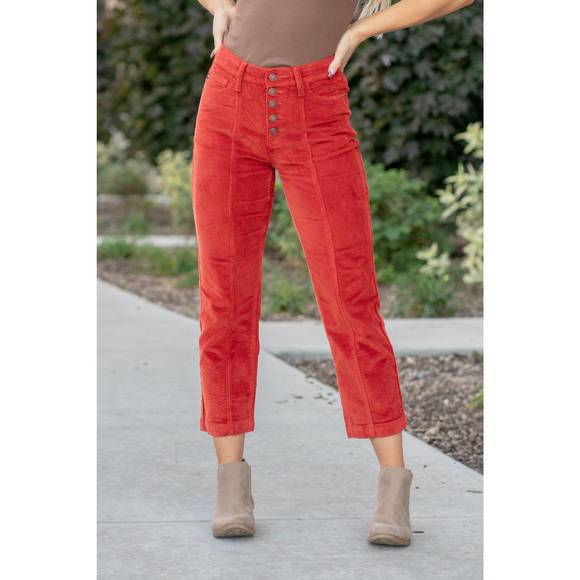 Judy Blue | Pants & Jumpsuits | New Judy Blue Corduroy Button Fly High ...